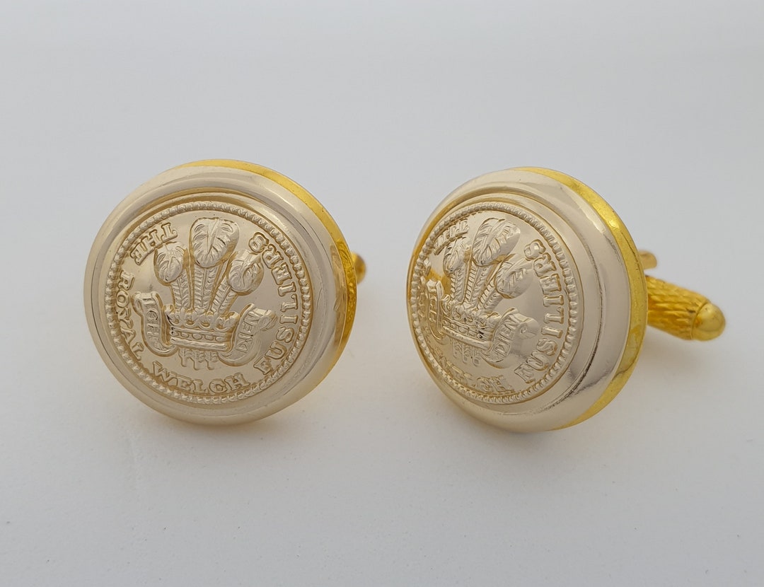 Historical Luxury Cufflinks Military Remembrance, Queen Elizabeth II ...