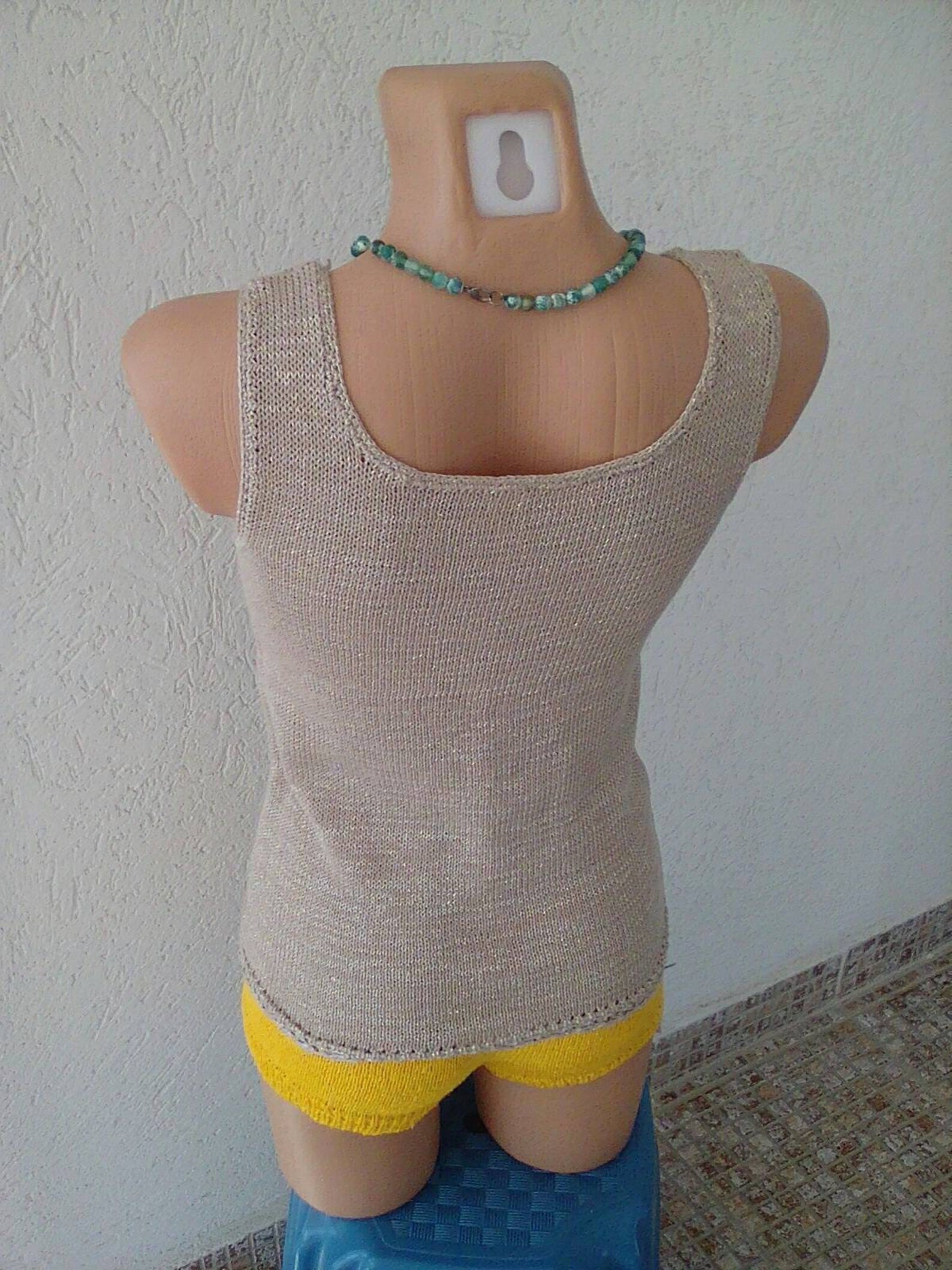 Knitted Women Top Summer Women Clothes Top Without Sleeves - Etsy