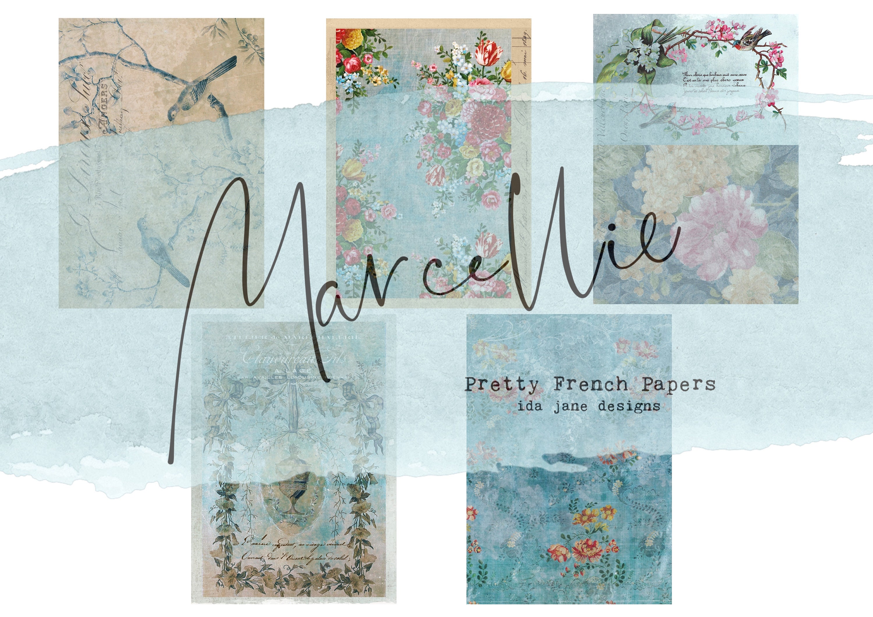 Marcellie Journalling Paper Collection for Journal Crafting and All ...