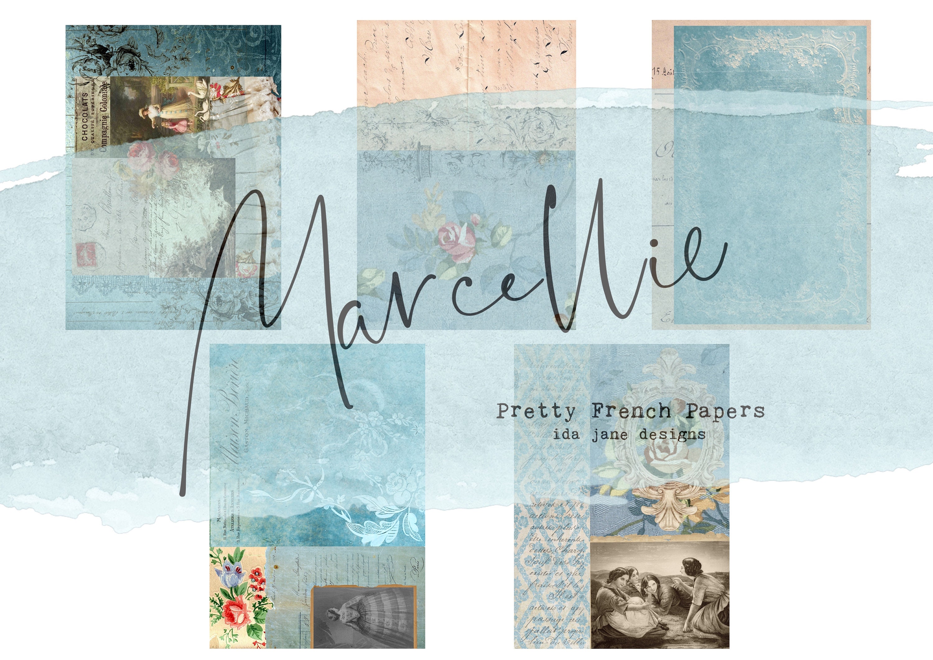 Marcellie Journalling Paper Collection for Journal Crafting and All ...