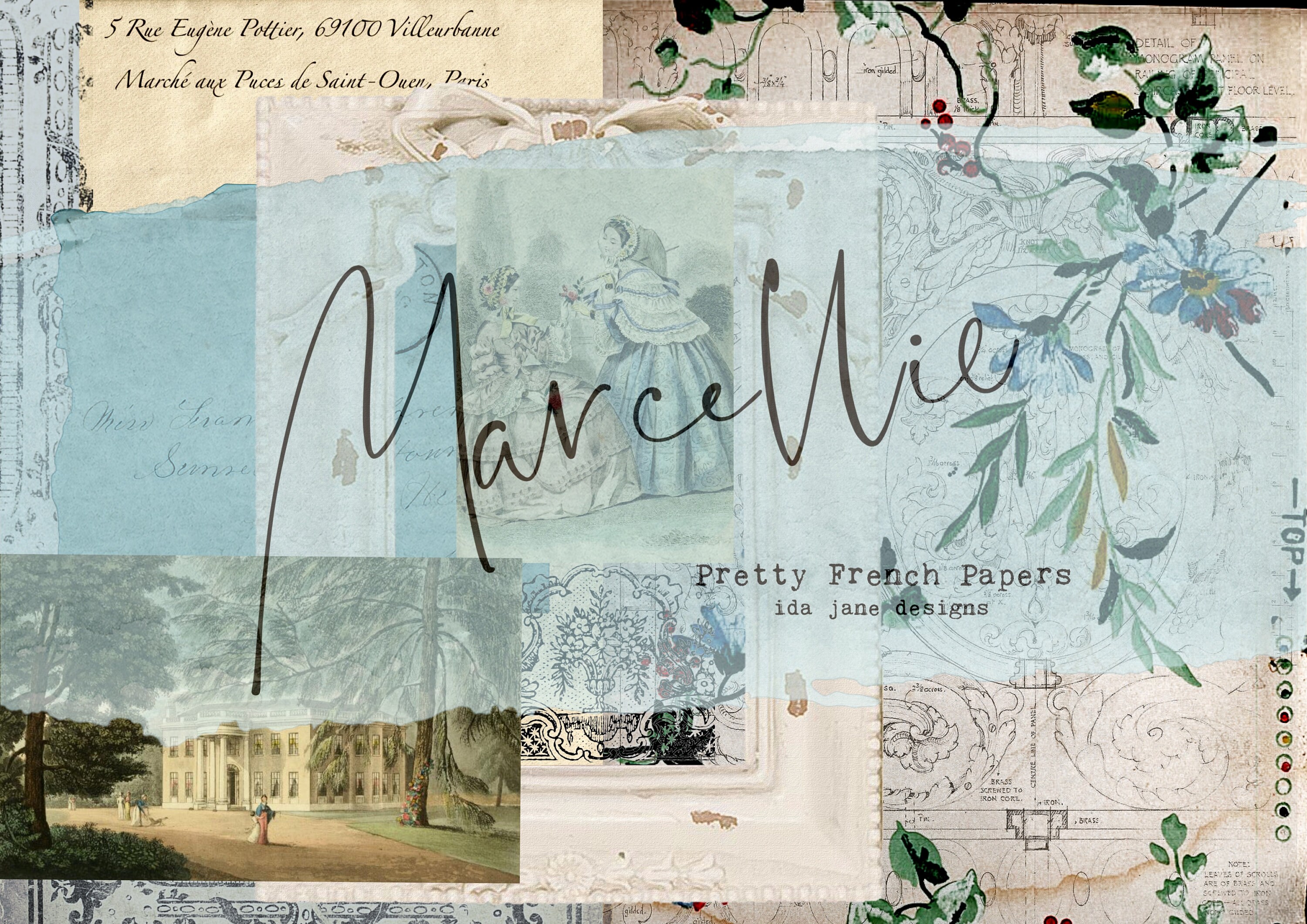 Marcellie Journalling Paper Collection for Journal Crafting and All ...