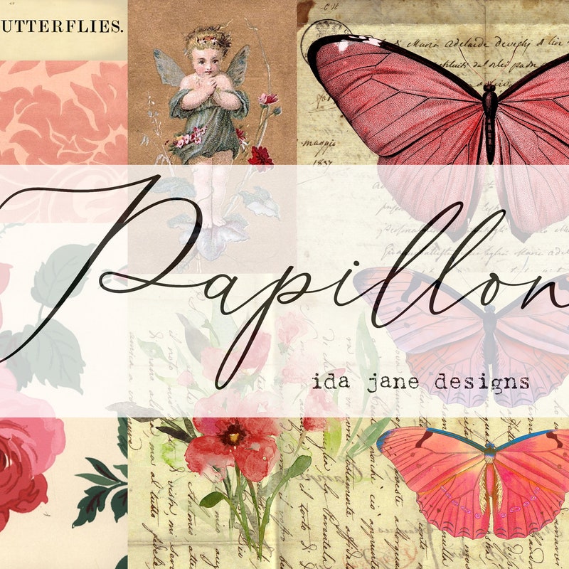 Papillon Fabric - Etsy