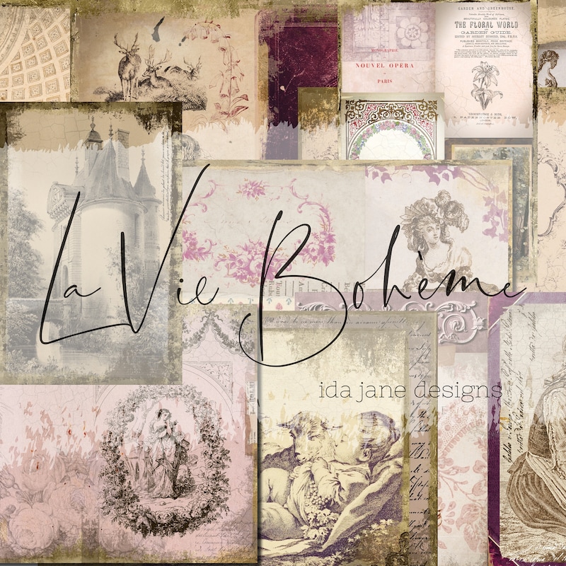 Antique La Boheme - Etsy