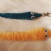 Worm on a String Keychain - Custom Made - Etsy