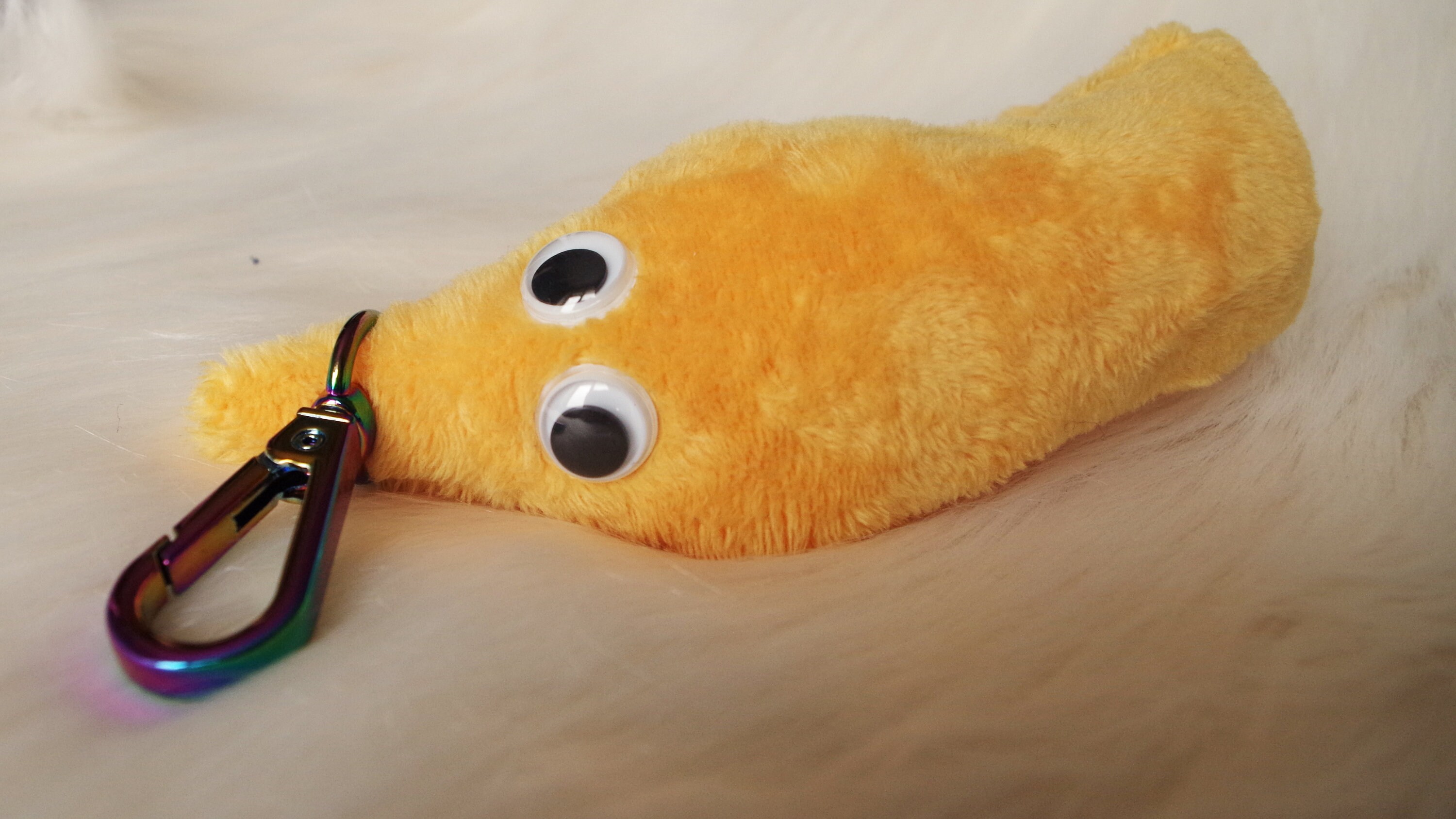 Worm on a String Keychain Custom Made - Etsy Canada