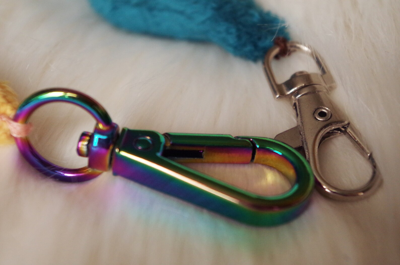 Worm on a String Keychain Custom Made - Etsy