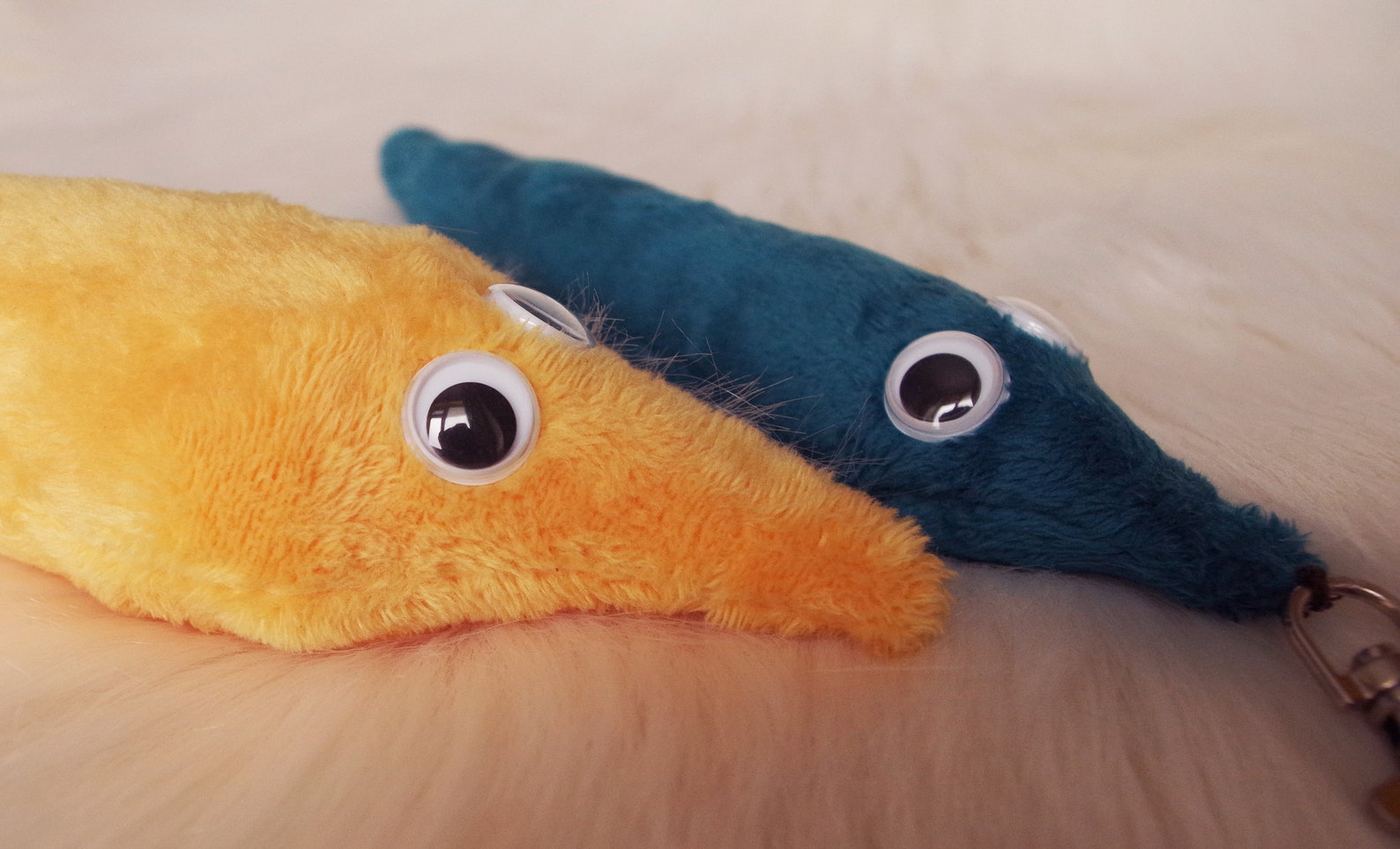 Worm on a String Keychain Custom Made - Etsy