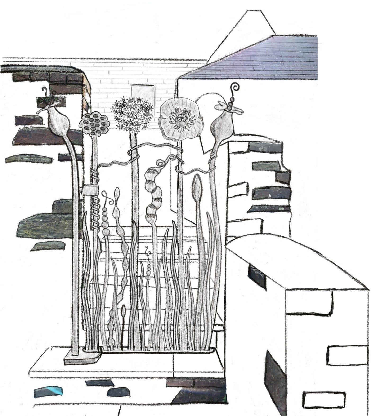 Love in a Mist Gate - Etsy UK