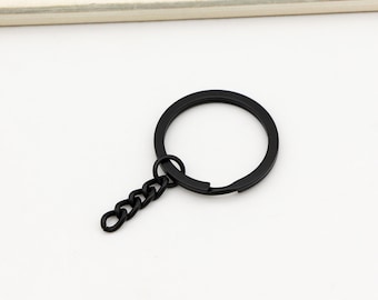 10pcs Keychain Split Key Ring Key Chain Rings Key Rings Split | Etsy