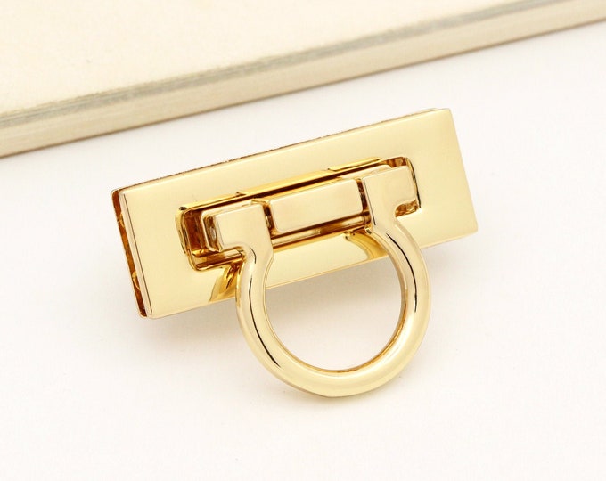 Gold Purse Lock Bag Lock Handbag Lock Purse Flip Locks Turn Lock ...