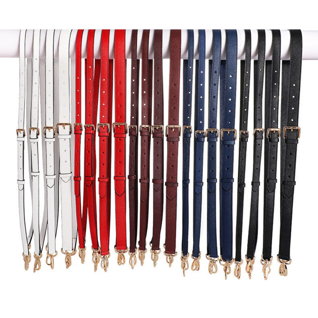 Leather Bag Strap 1.2cm 1.5cm 1.8cm 2.5cm Leather Purse Strap Leather ...