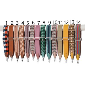 14 Styles Adjustable Bag Strap Different Colors/patterns Leather ...