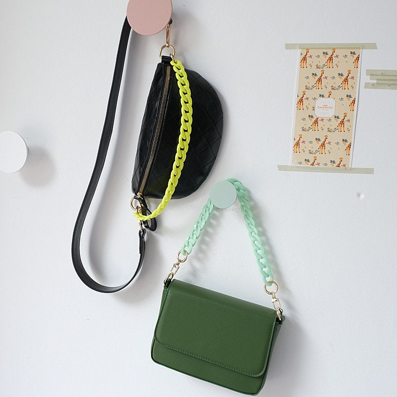 Acrylic Chain Bag Chain Purse Chain Bag Handle Bag Strap - Etsy