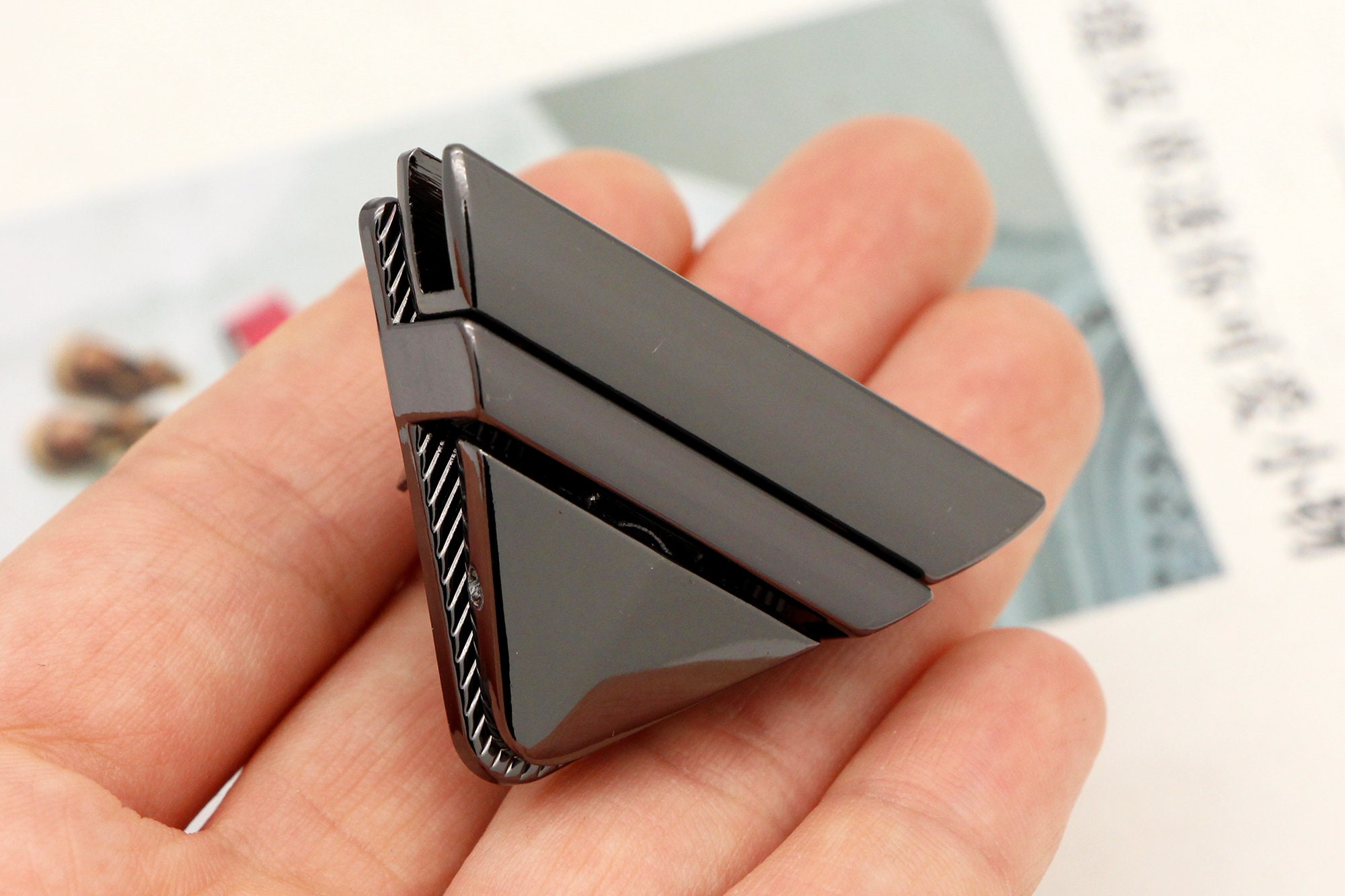 Gunmetal Snap Lock Clutch Purse Lock Bag Lock Clutch Lock - Etsy