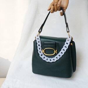 Acrylic Chain Bag Chain Purse Chain Bag Handle Bag Strap Plastic ...