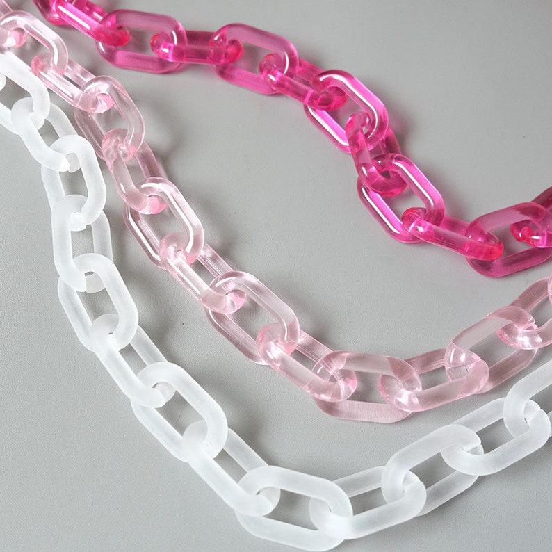 Bag Chain With Swivel Clasp Acrylic Chain Purse Chain Bag - Etsy