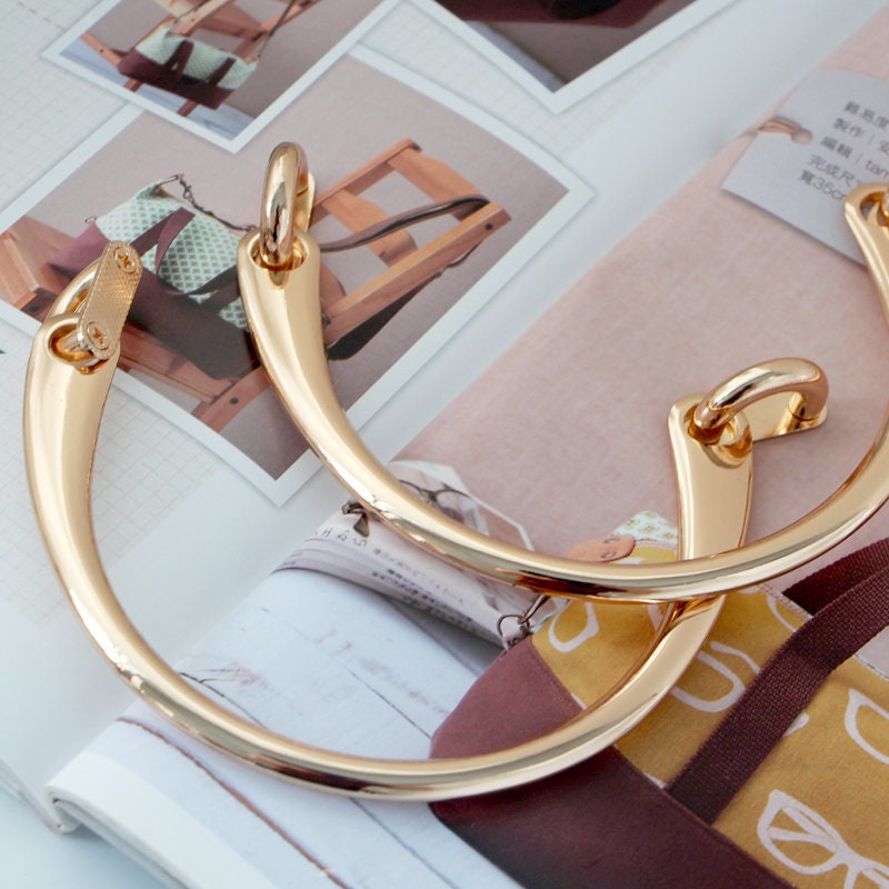 1pair Gold Purse Handles Bag Handle Metal Handle Purse Frame - Etsy