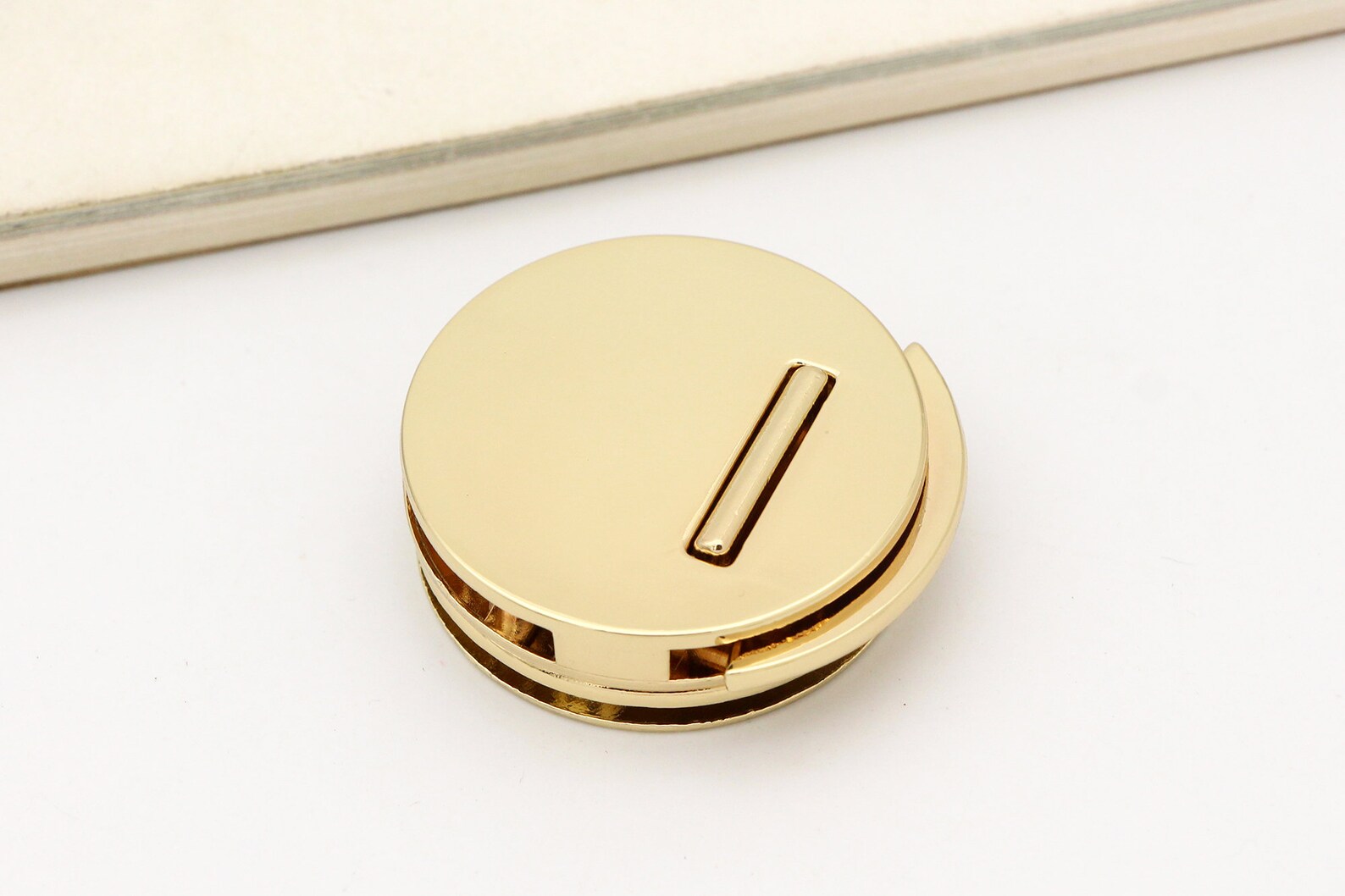 Gold Snap Lock Round Bag Lock Purse Lock Clutch Lock Metal - Etsy