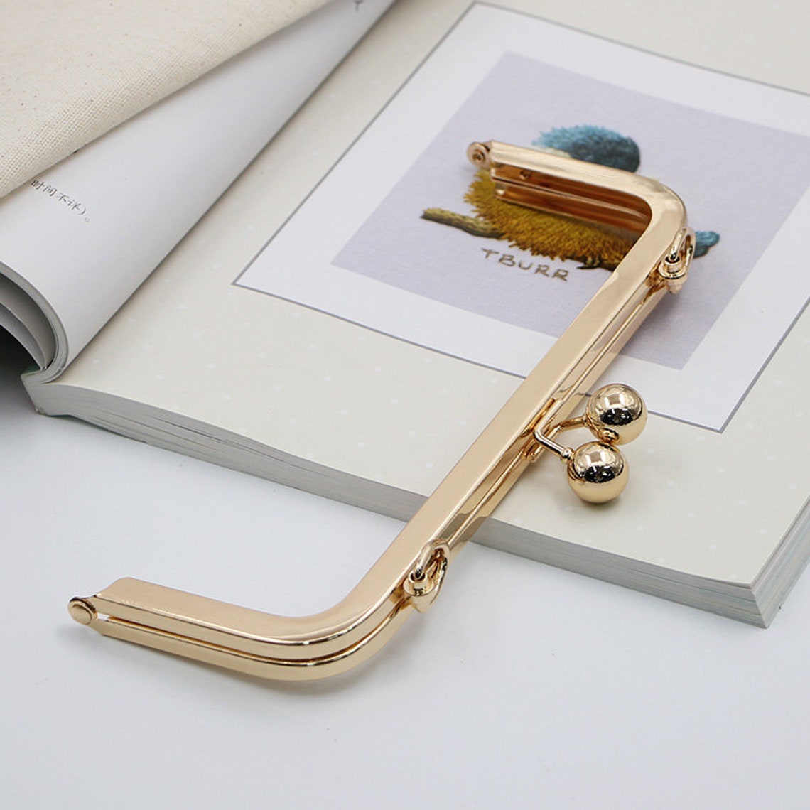 20.5cm8 In Frame for Purse Bag Frame Purse Frame Metal | Etsy