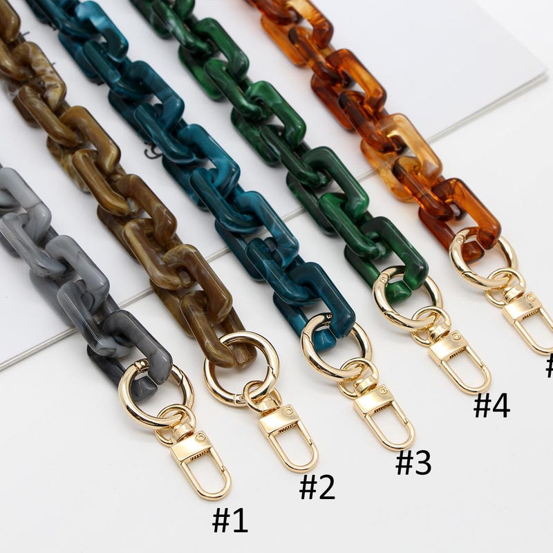 Acrylic Chain Purse Strap - Etsy