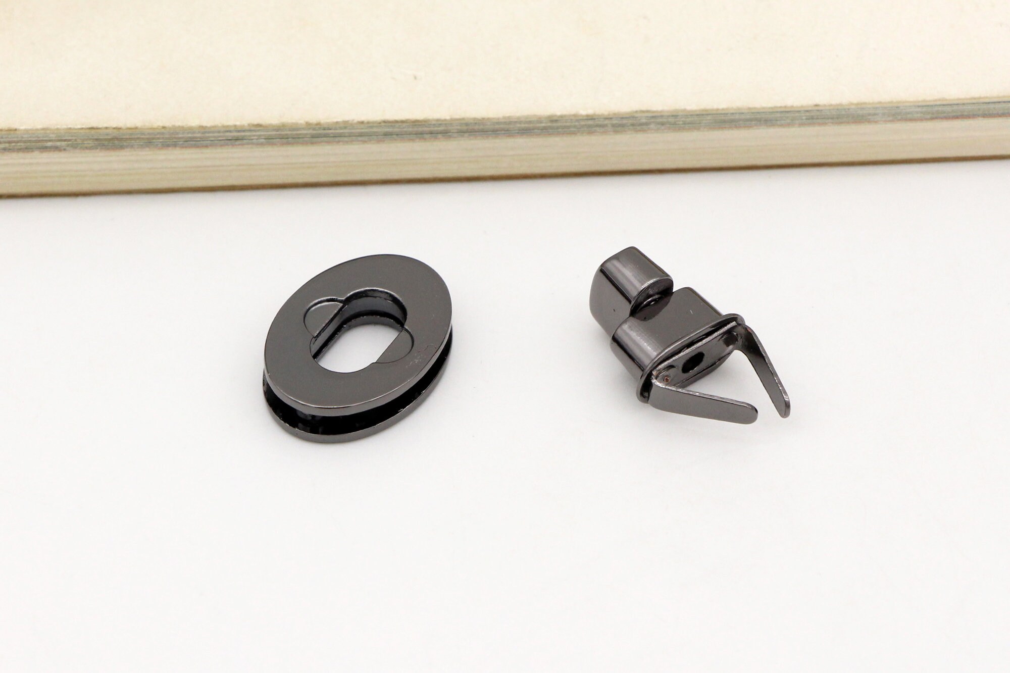 2set Small Purse Lock Twist Lock Oval Bag Locks Turn Lock Bag Hardware ...
