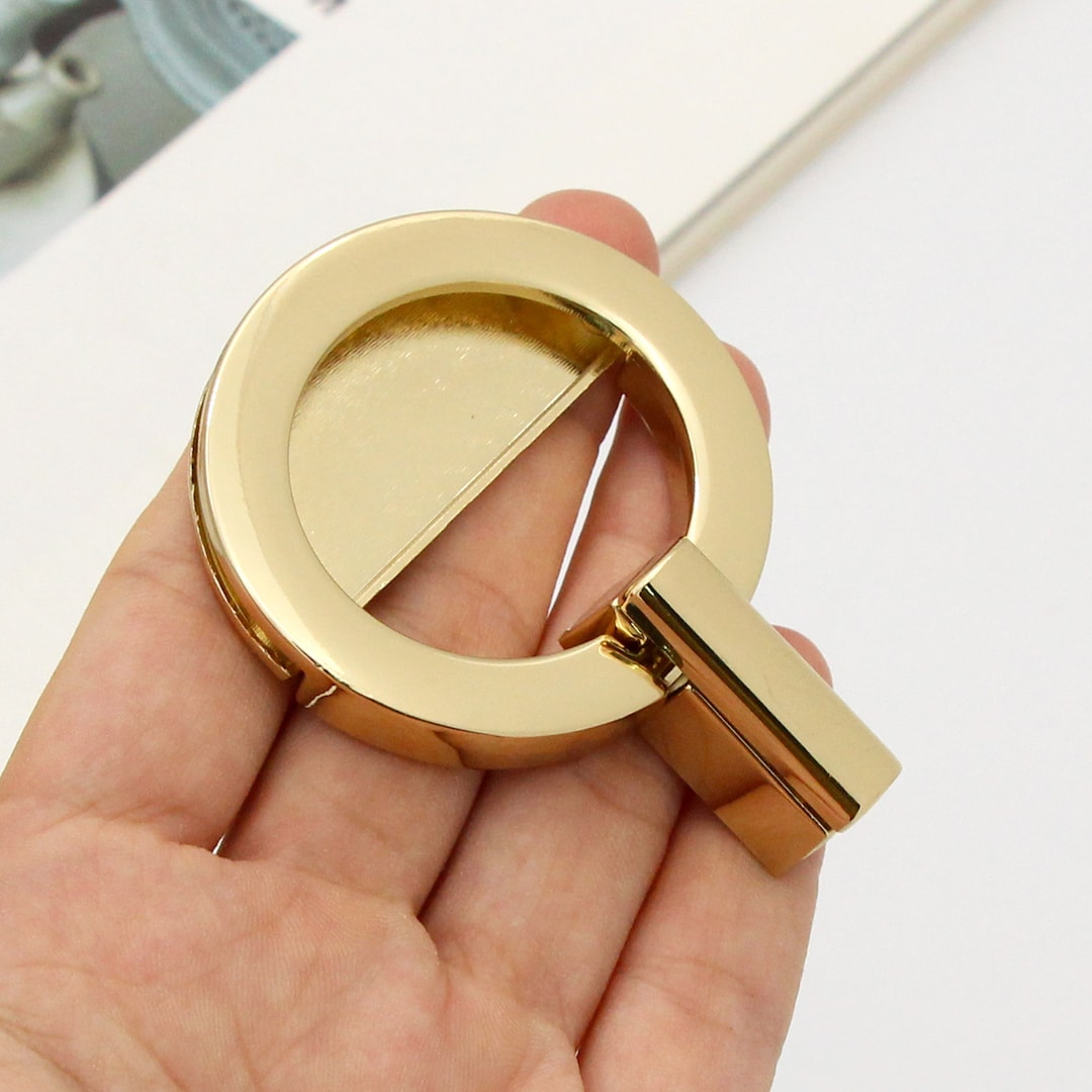 Purse Lock Gold Twist Lock Bag Lock Purse Locks Turn Lock Bag Hardware ...