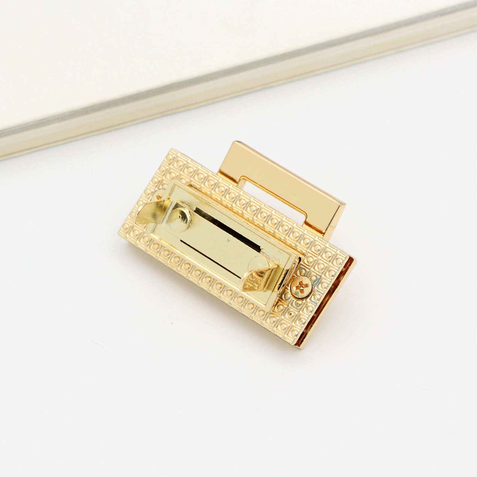 Rectangle Metal Purse Lock Bag Lock Handbag Lock Metal Lock - Etsy