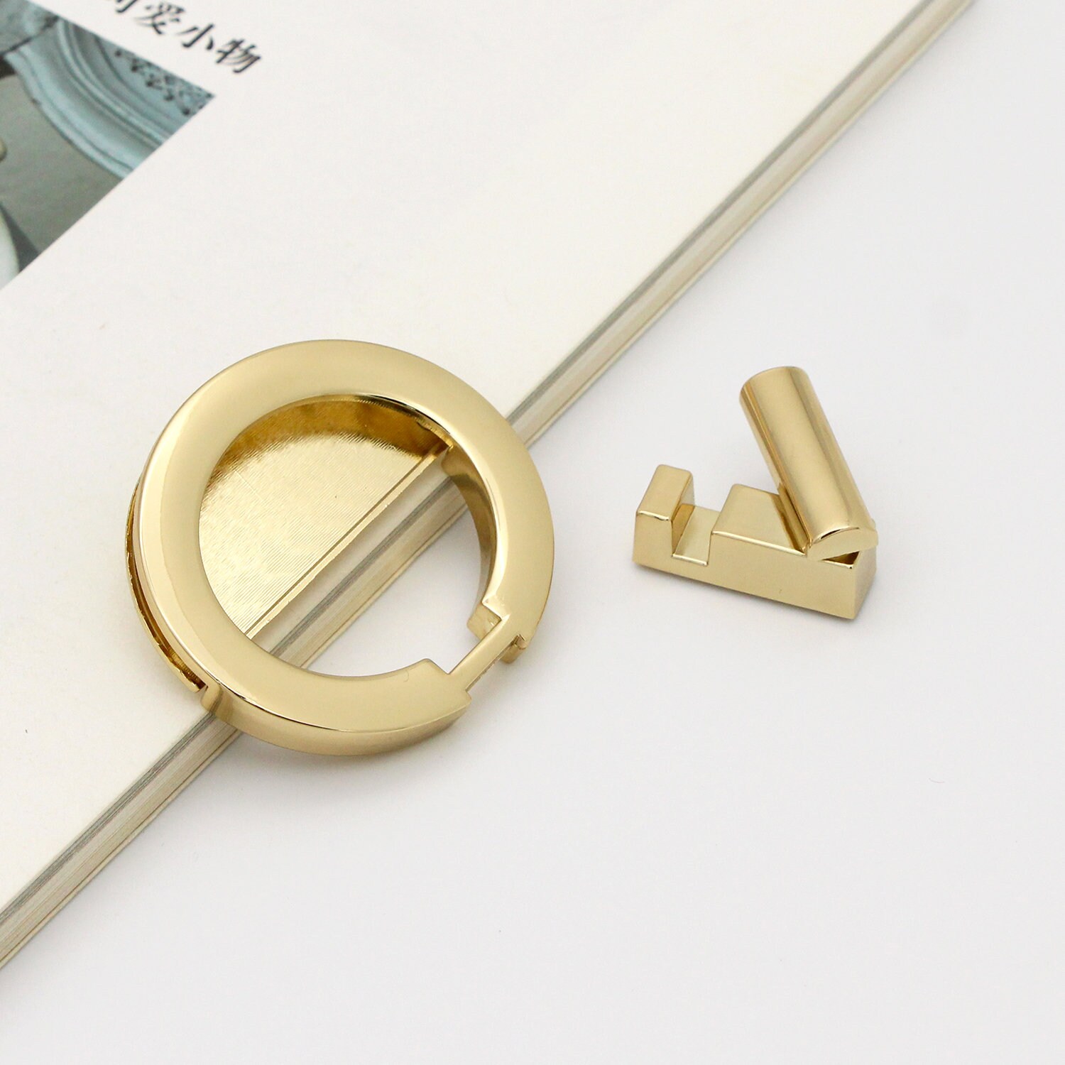 Purse Lock Gold Twist Lock Bag Lock Purse Locks Turn Lock Bag Hardware ...