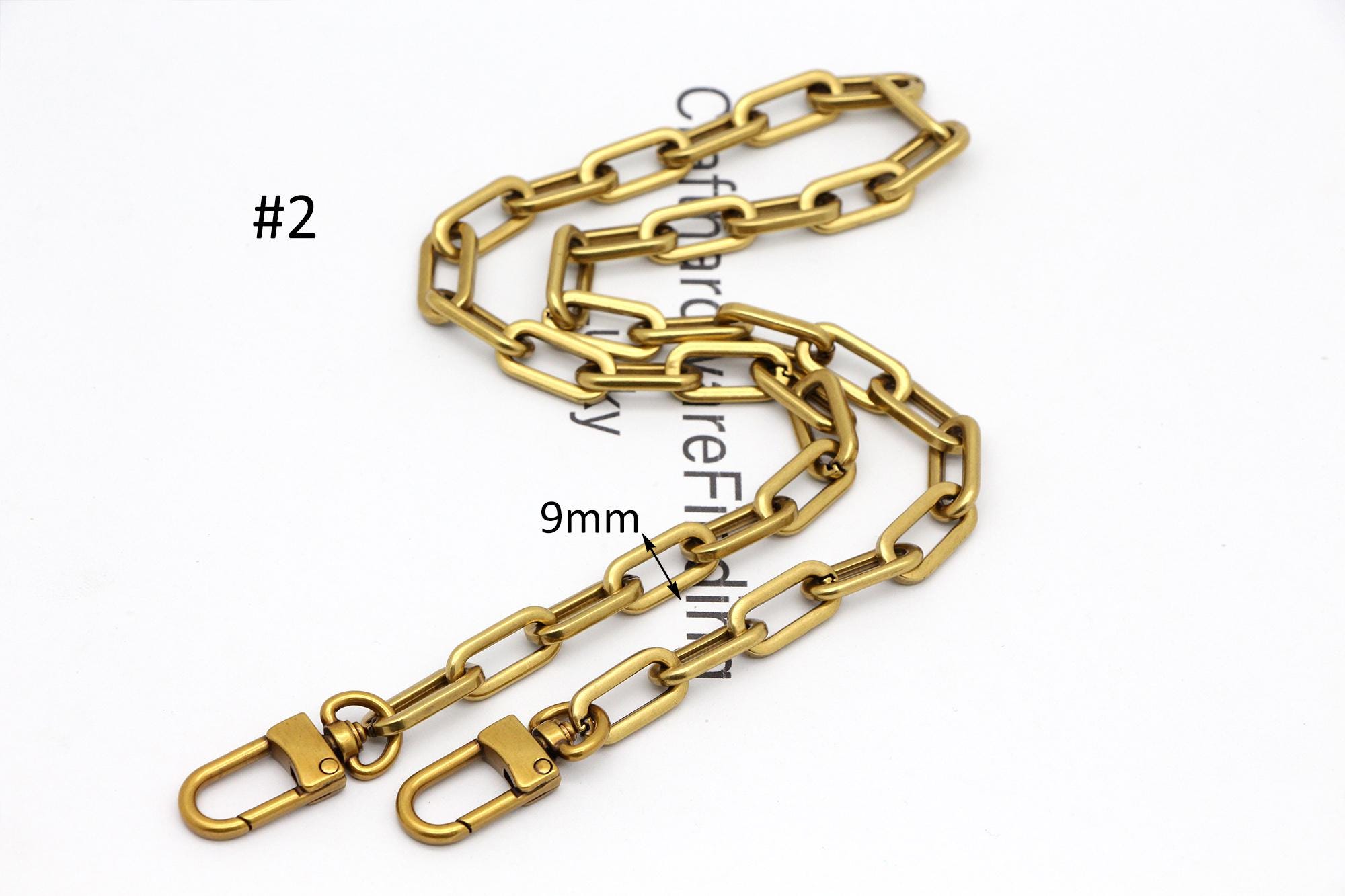 Antique Gold Bag Chain Women Purse Chain Bag Handle Shoulder Strap - Etsy