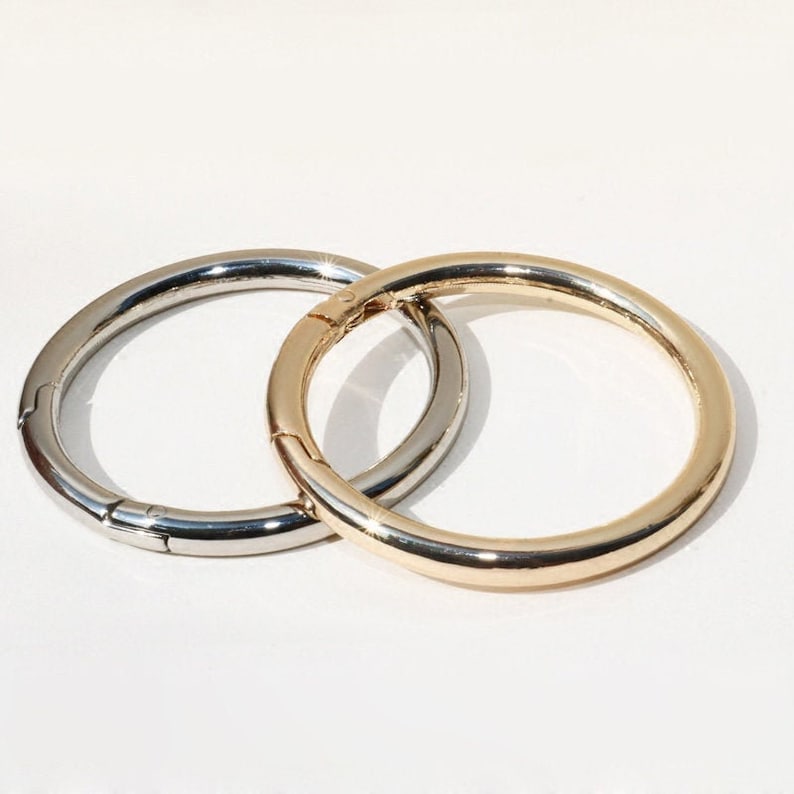 2pcs 50mm inner Spring gate ring Thick spring ring push gate | Etsy