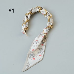 Purse Chain Strap Bag Chain Handbag Strap Purse Replacement Chain Silk ...