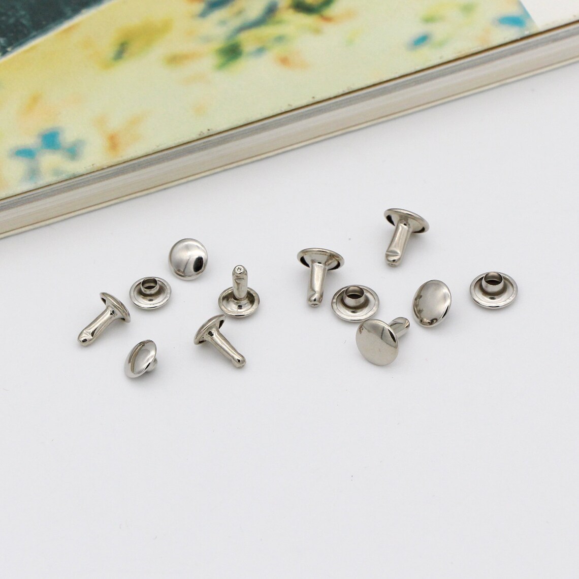 100set Double Cap Rivet Leather Rivets 66mm 69mm 76mm 78mm - Etsy