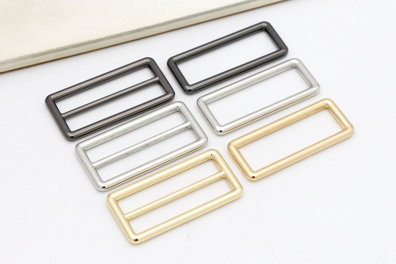 4pcs 250mm Slide Buckle Alloy Rectangle Ring Strap | Etsy