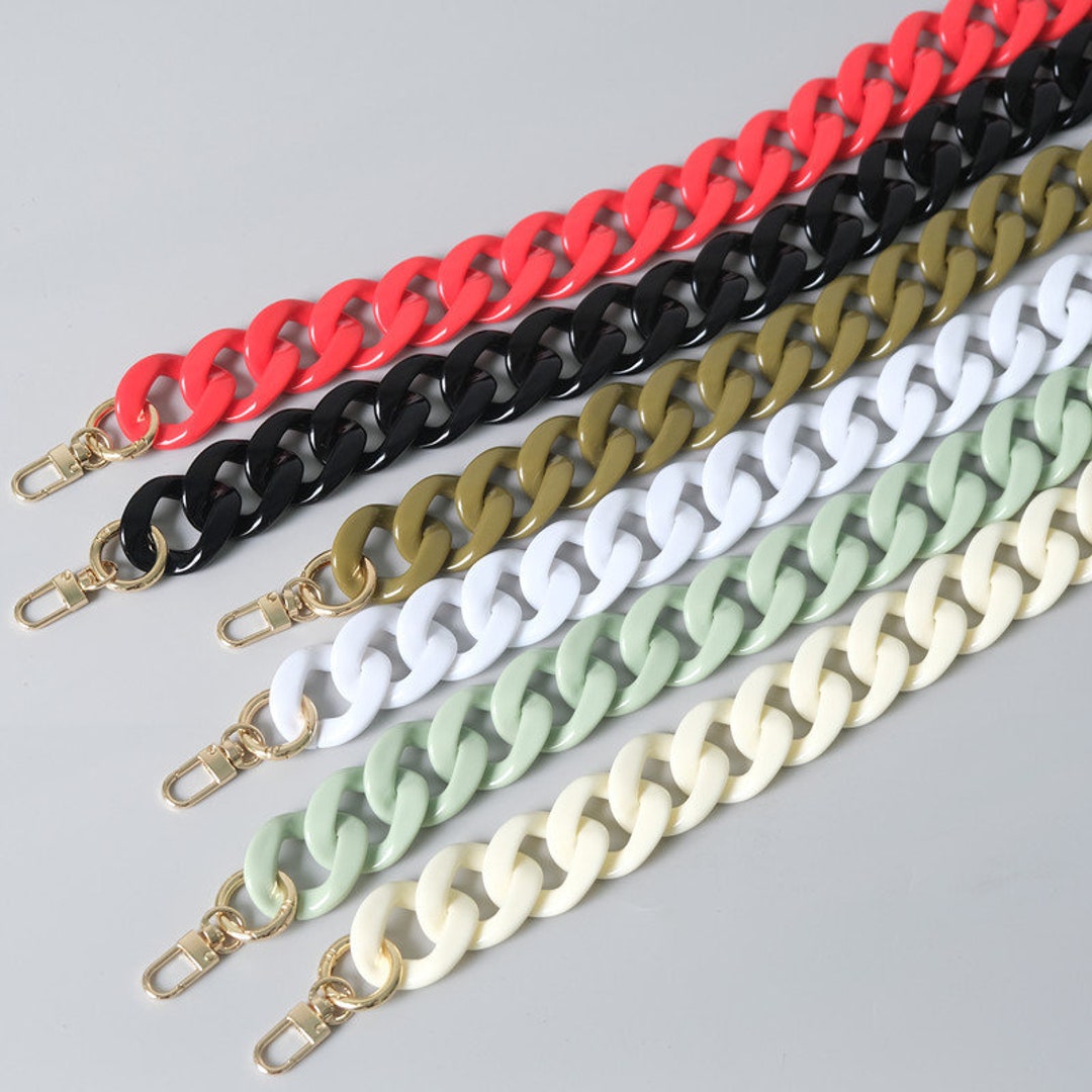Bag Chain Acrylic Chain Purse Chain Strap Handbag Chain Bag Handle ...