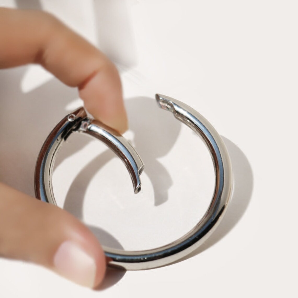 2pcs 50mm Inner Spring Gate Ring Thick Spring Ring Push Gate - Etsy