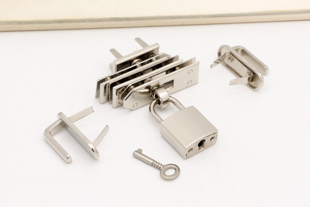 8 Parts Purse Lock Twist Lock Bag Lock Turn Lock Bag Hardware - Etsy