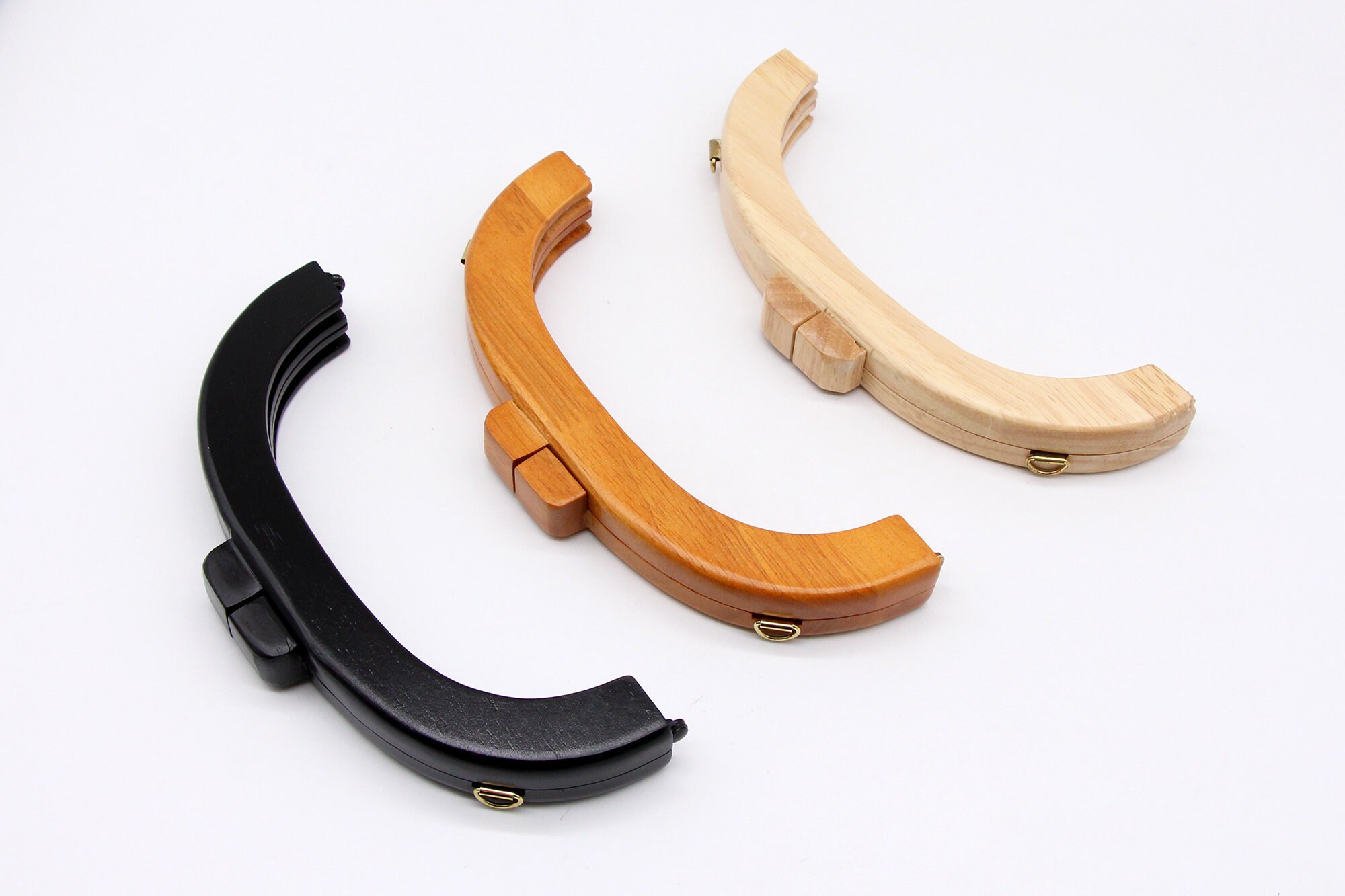 Wooden Purse Frame 15.55cm Wood Bag Frame Wood Clutch Frame - Etsy