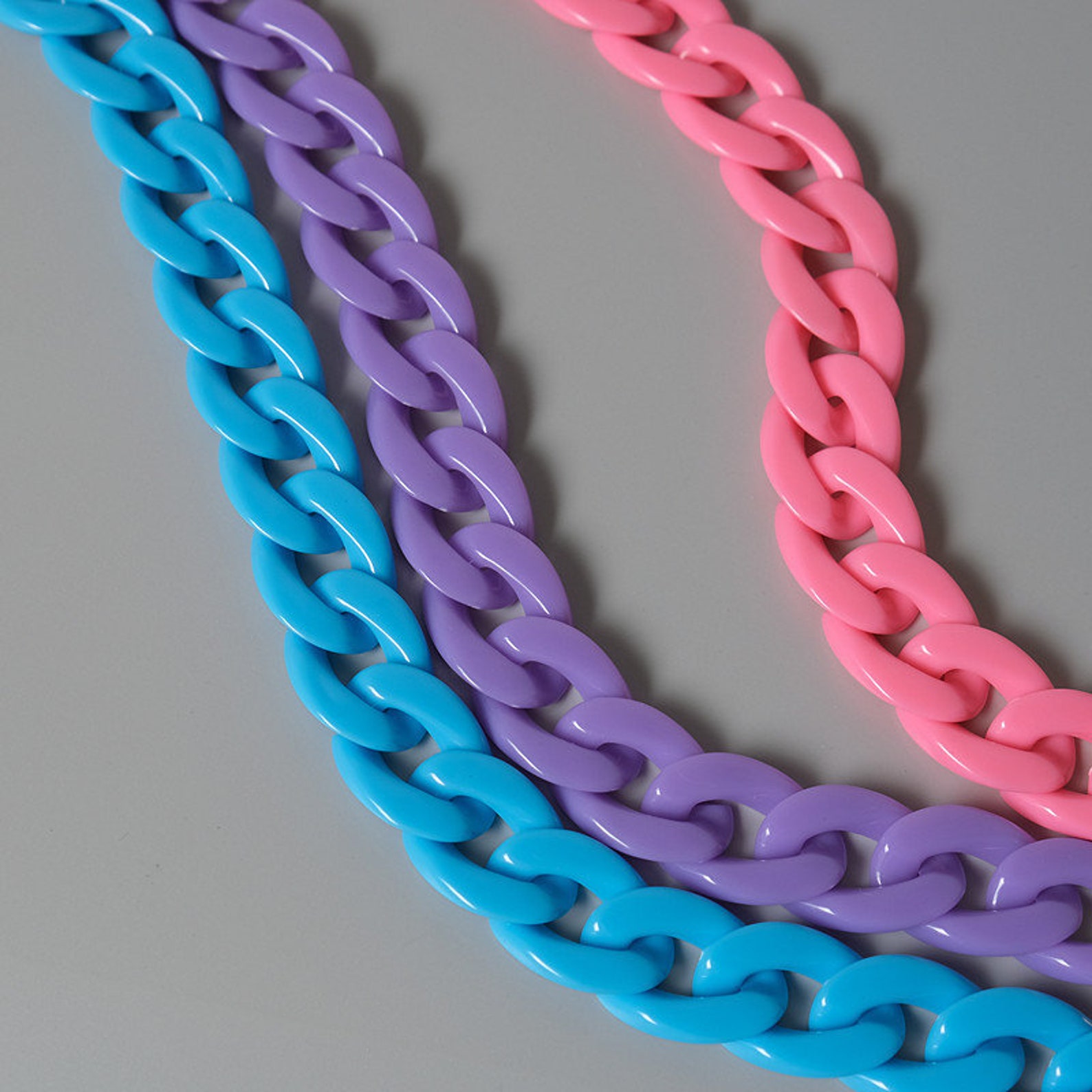 Acrylic Chain Bag Chain Purse Chain Bag Handle Bag Strap - Etsy