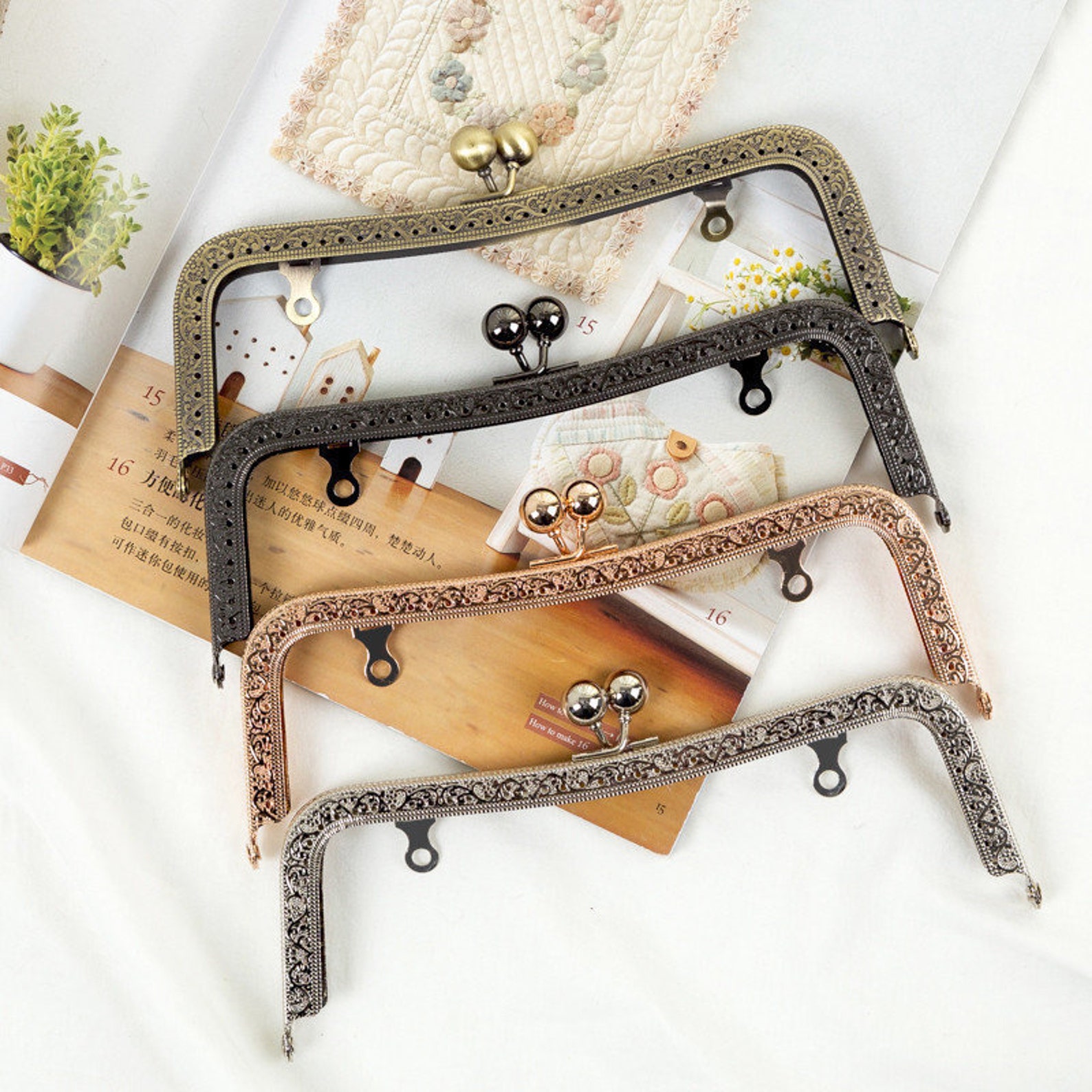 Frame for Purse 20cm7.9 In Purse Frames Bag Frame Metal | Etsy