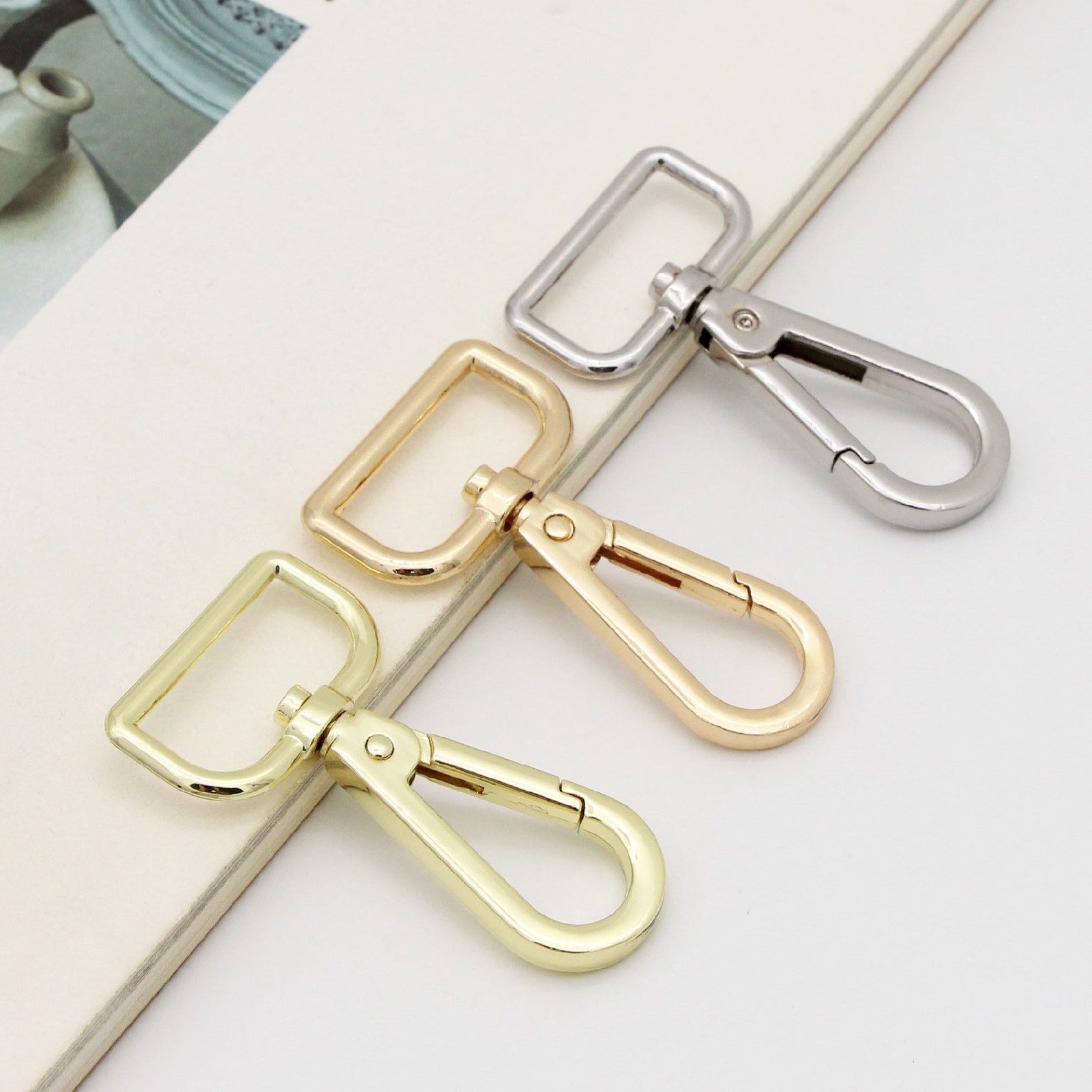 4pcs Swivel Clasp 125mm Swivel Hook Push Gate Snap | Etsy