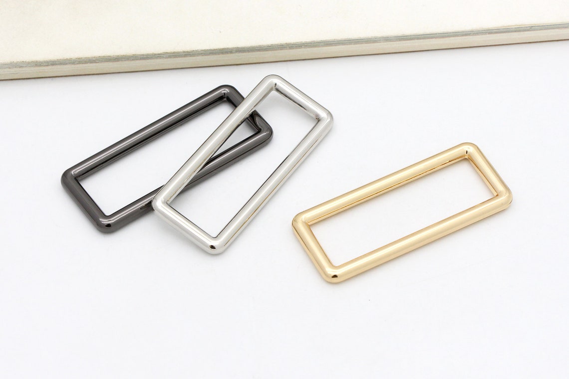4pcs 250mm Slide Buckle Alloy Rectangle Ring Strap | Etsy
