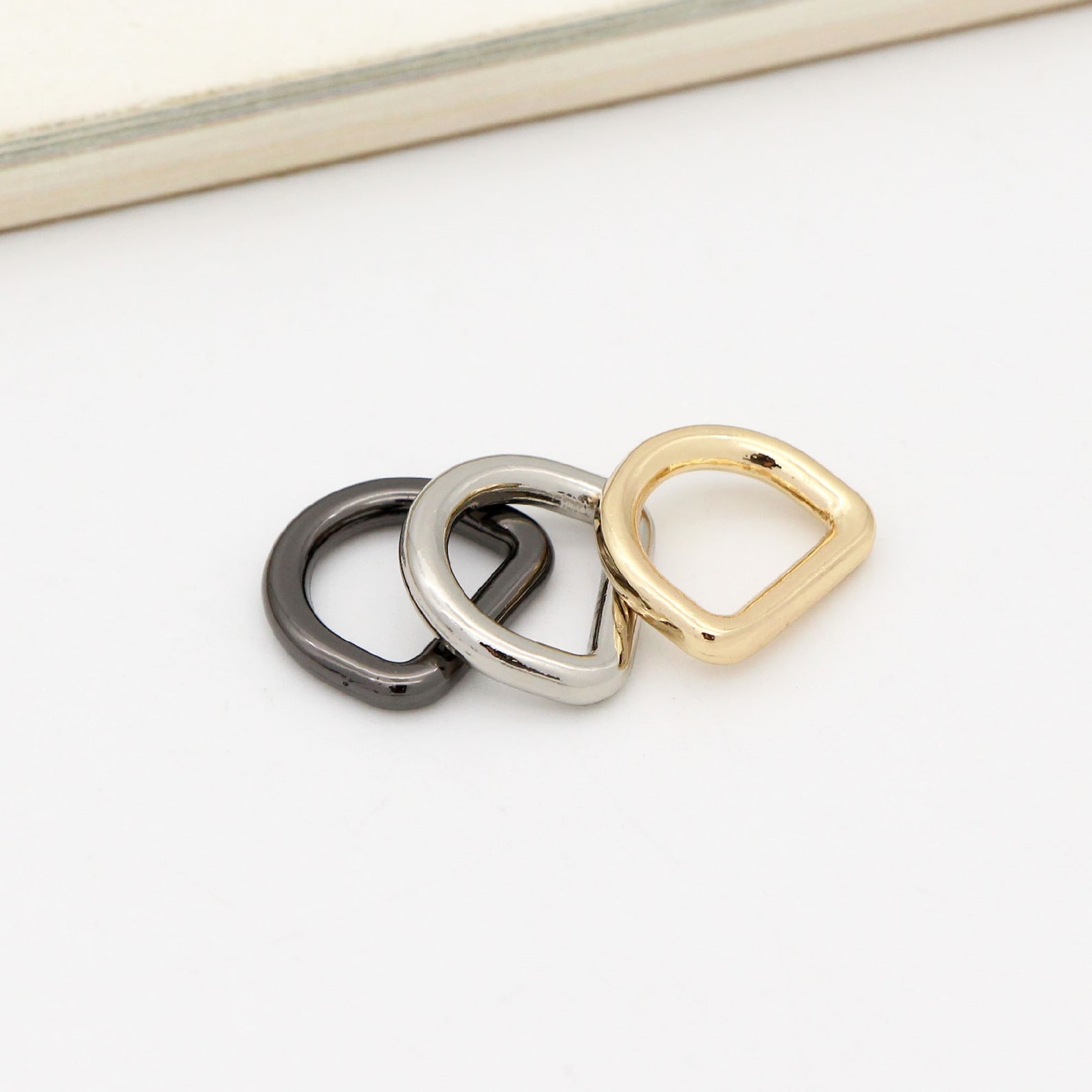 10pcs Small D Rings 3/810mm Purse D Ring Buckle Strap - Etsy