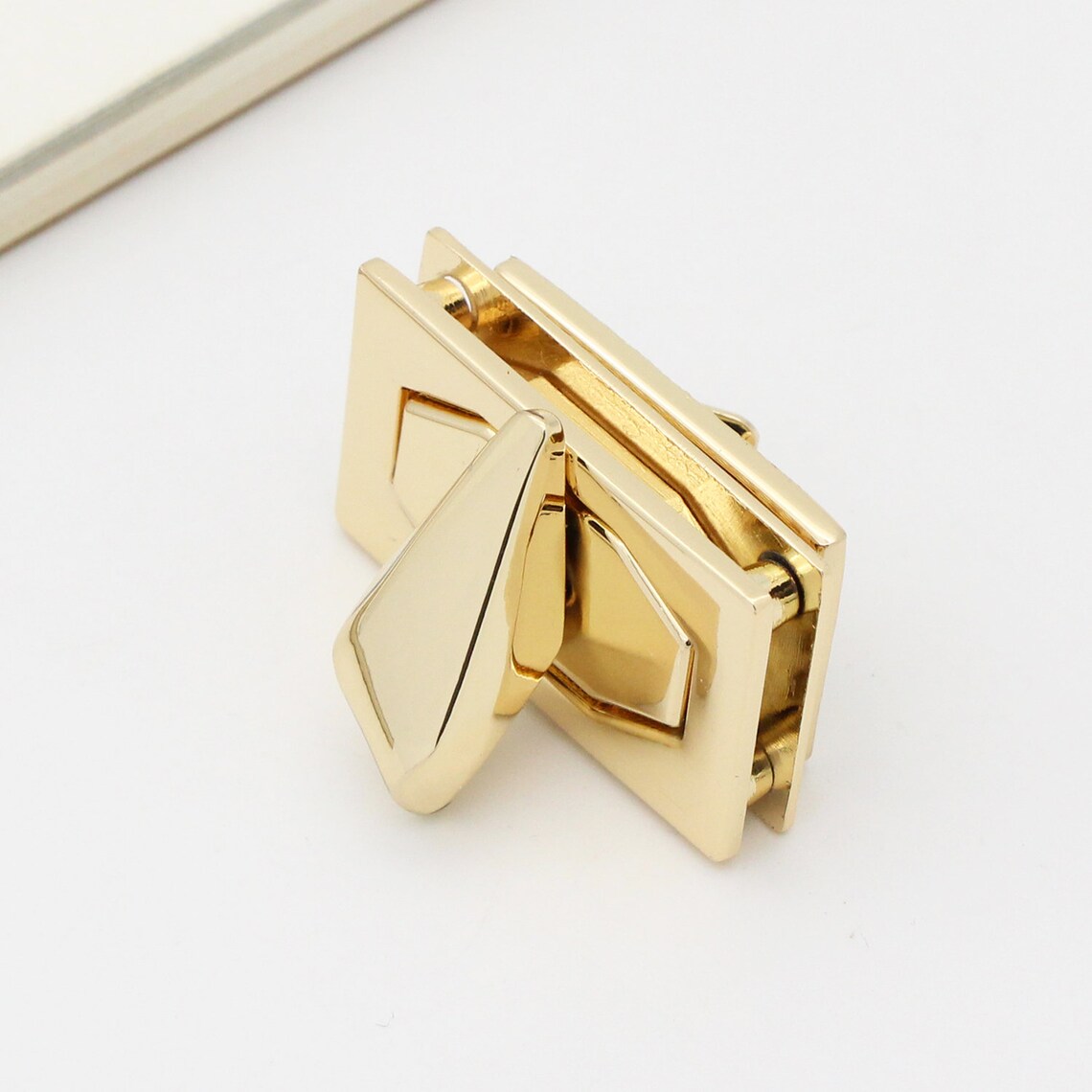 Twist Lock Gold Purse Lock Bag Lock Metal Lock Turn Lock Purse Hardware ...