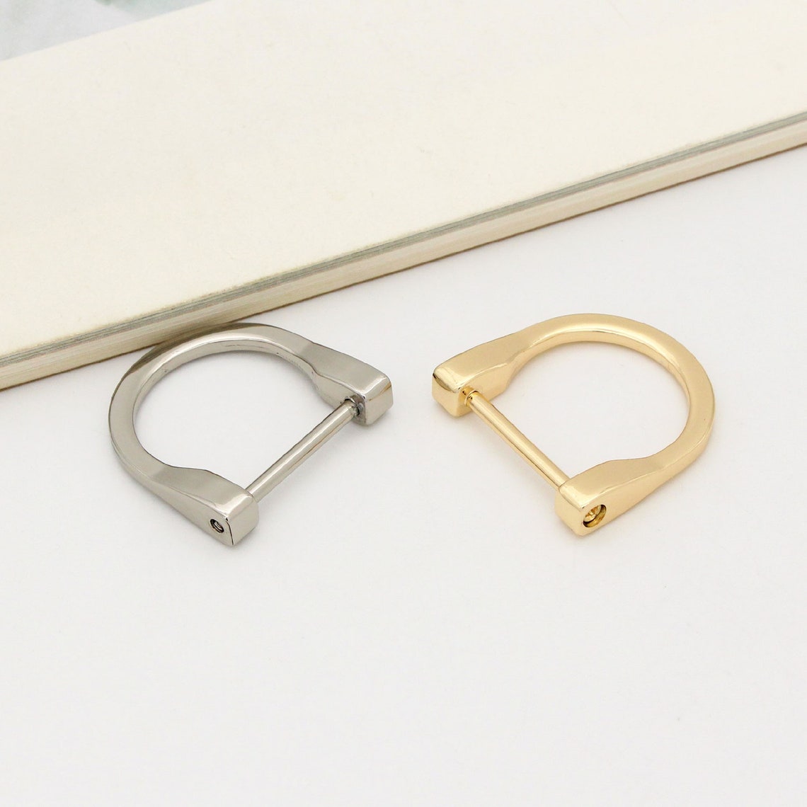 4pcs Screw D Ring 125mm Strap D Ring Buckle Purse Ring | Etsy