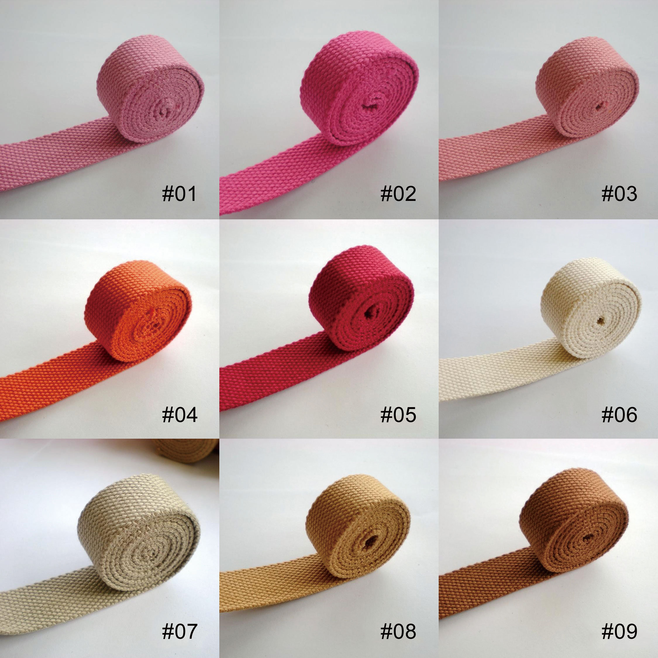 Cotton Webbing 1 Wide Webbing Bag Handles Bag Strap for - Etsy