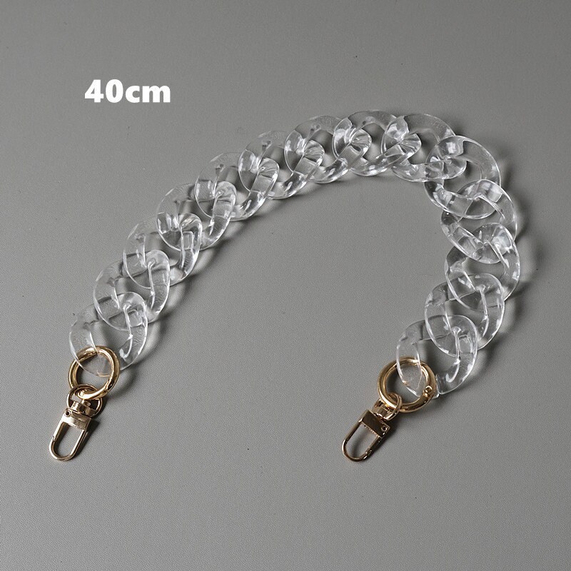 Transparent Acrylic Chain Bag Chain Purse Chain Bag Handle Bag - Etsy