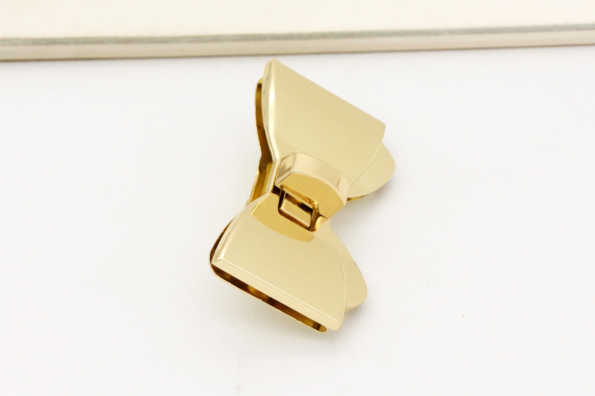 Purse Lock Twist Lock Bow Shape Bag Lock Metal Lock Purse - Etsy