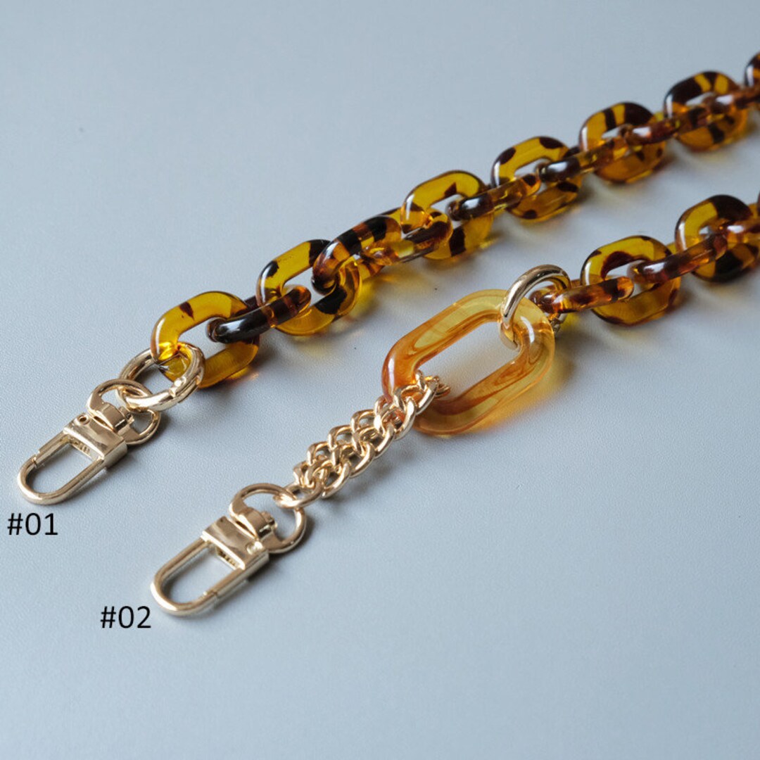 Bag Chain With Swivel Clasp Acrylic Chain Purse Chain Bag Handle Bag ...