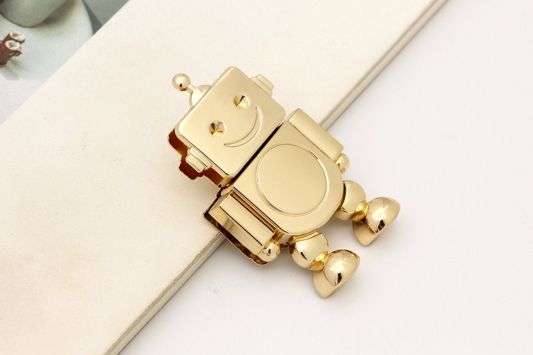 Smile Robot Purse Lock Bag Lock Snap Lock Metal Purse Locks - Etsy