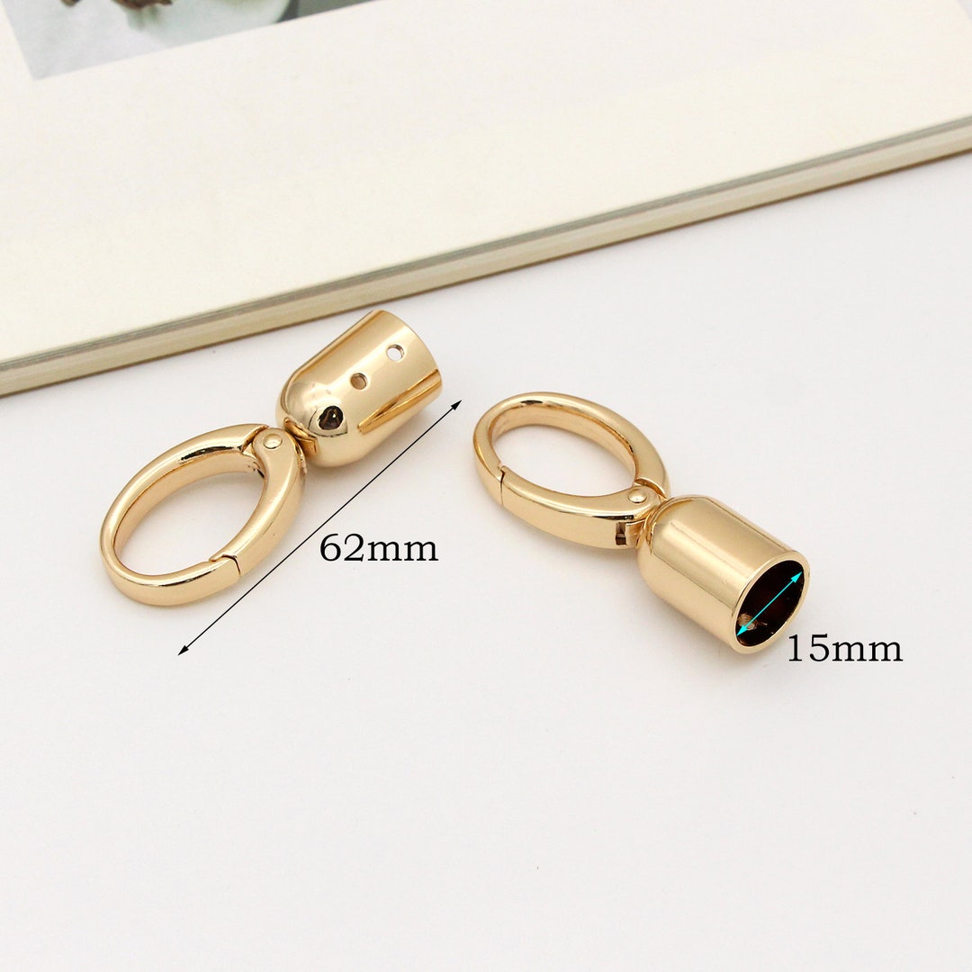 4pcs Barrier Rope Hook End Cap Cord End Hook Swivel Snap Hooks Purse ...